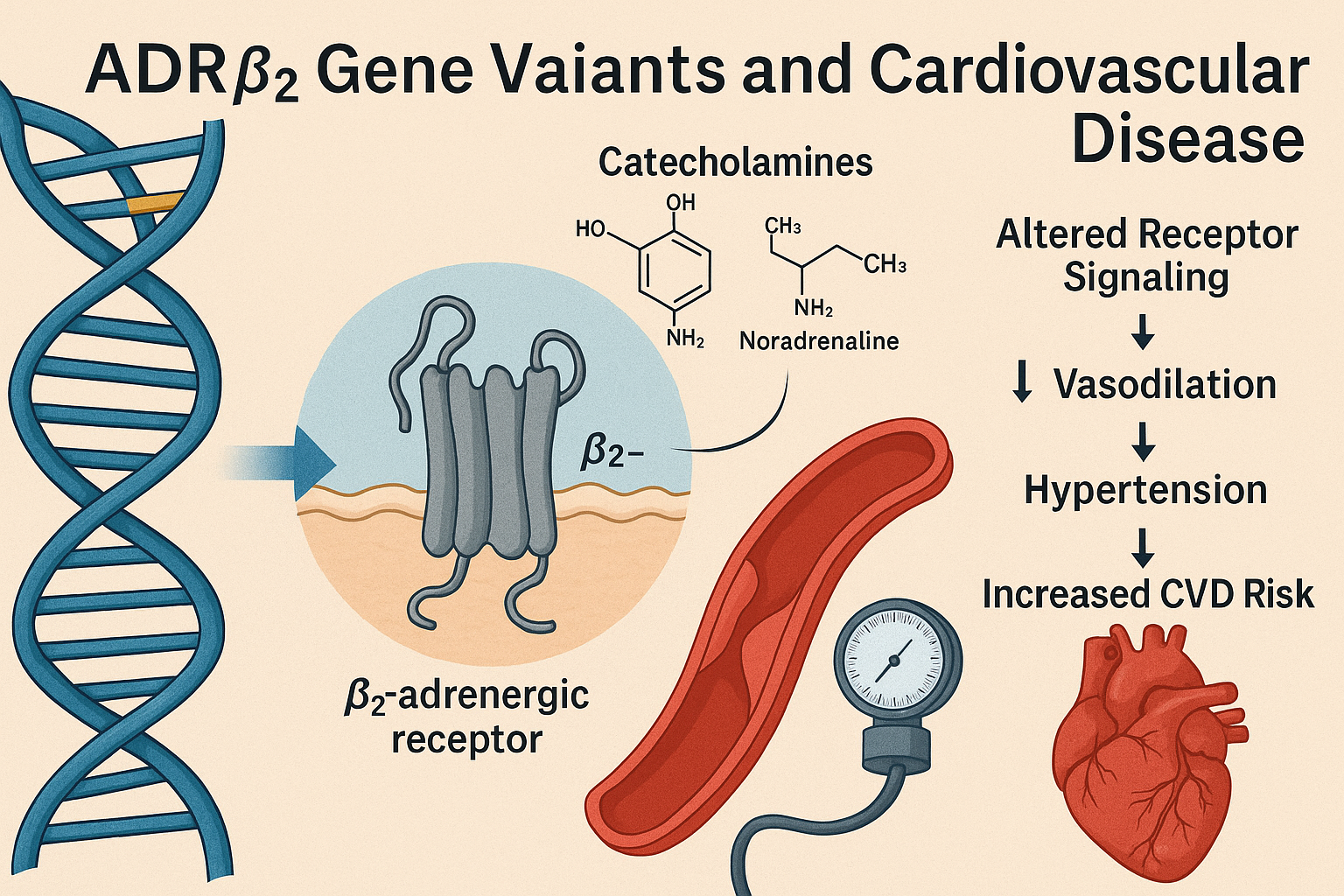 ADRB2 Gene Variants and Cardiovascular Risk: Insights from CardiaX ...