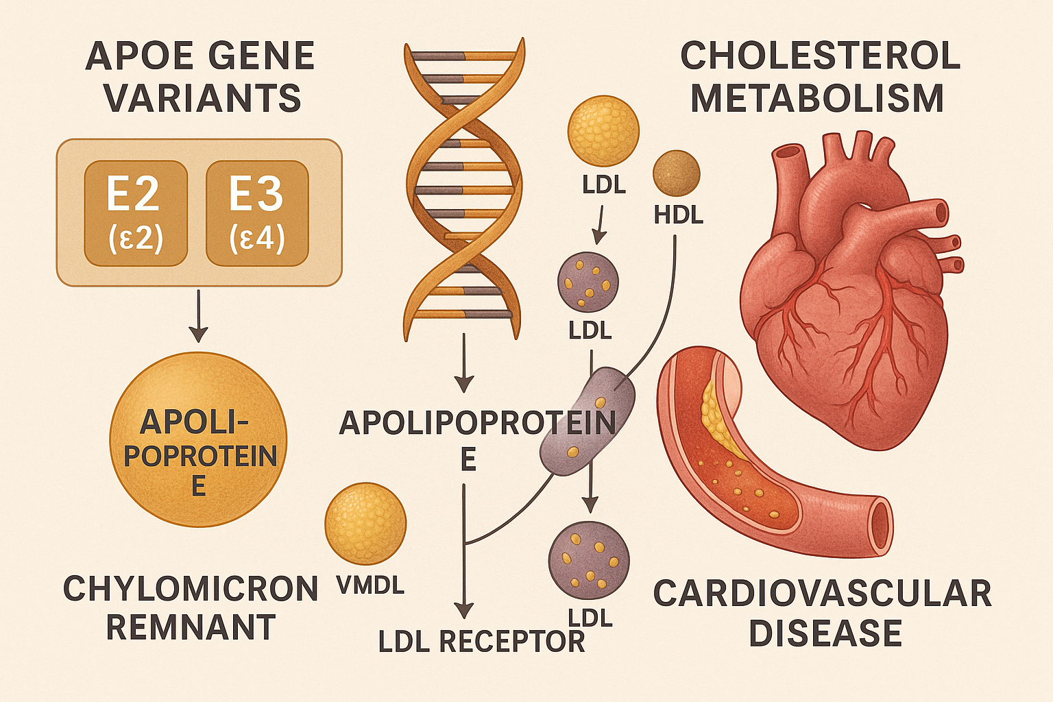 APOE Gene Variants and Cardiovascular Disease Risk: Insights from Card ...