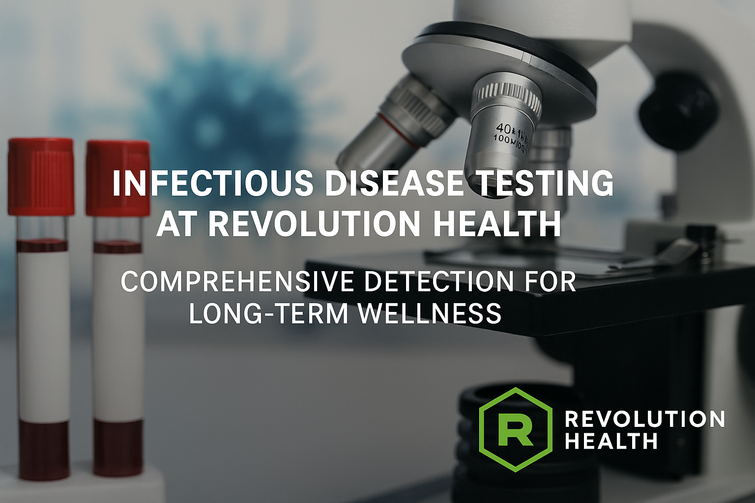 Comprehensive Infectious Disease Testing | Revolution Health ...