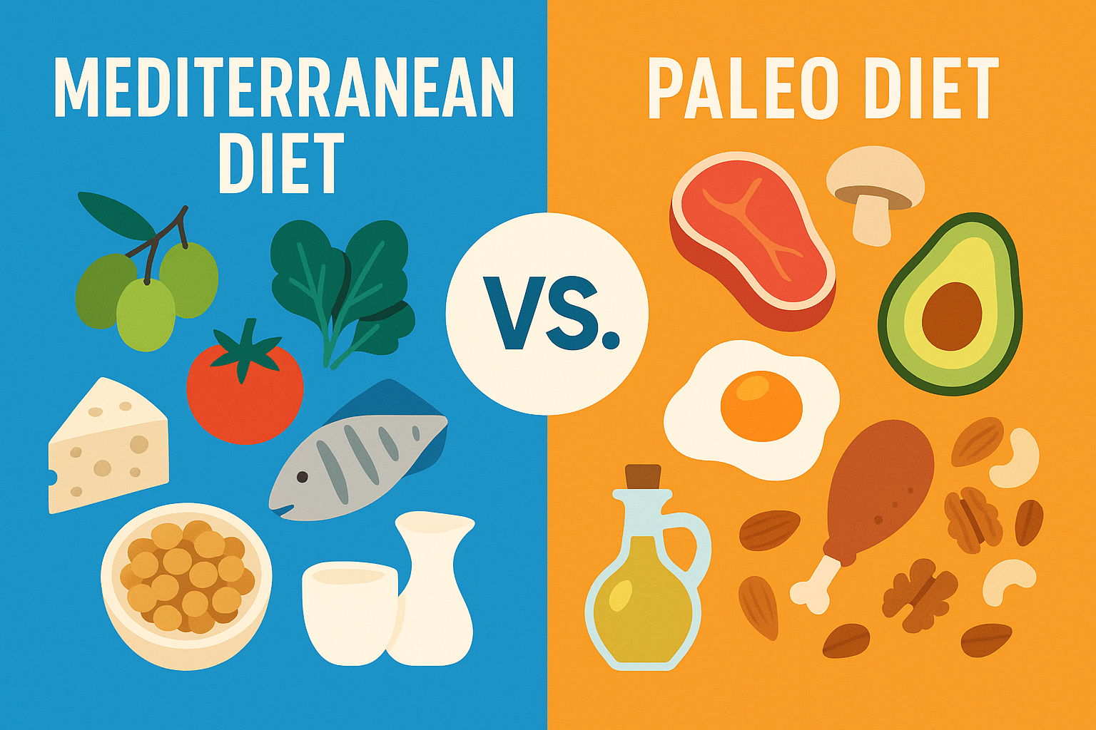Mediterranean vs. Paleo Diet: Key Differences, Benefits, and Which Is ...