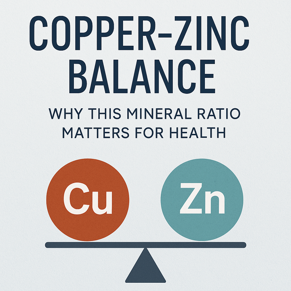 Copper-Zinc Balance: Why This Mineral Ratio Matters for Health – Revolution Health & Wellness